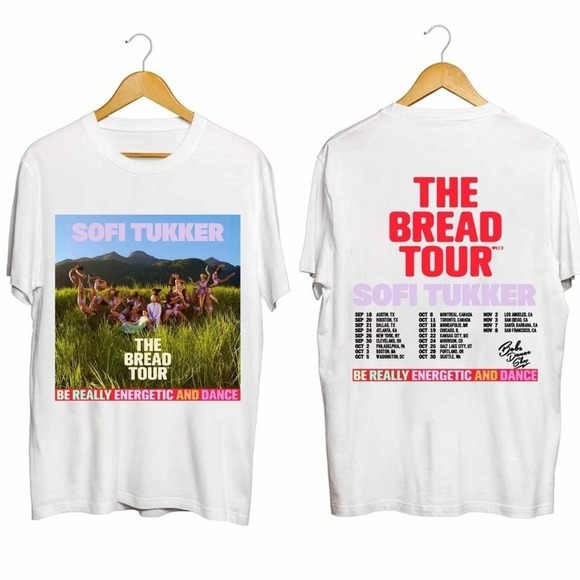 Tops | Sofi Tukker The Bread Tour 224 Shirt Sofi Tukker Band Fan 2 Sided | Poshmark
